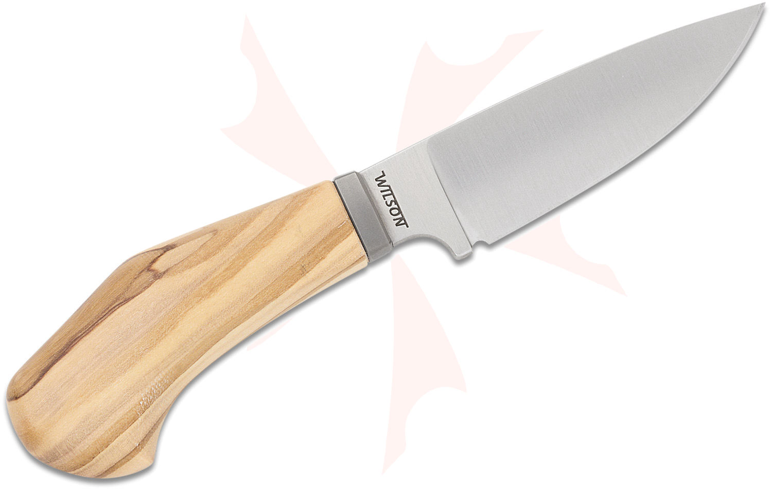 LionSteel Willy Pocket Fixed Blade Knife 3.11" M390 Satin Drop Point ...