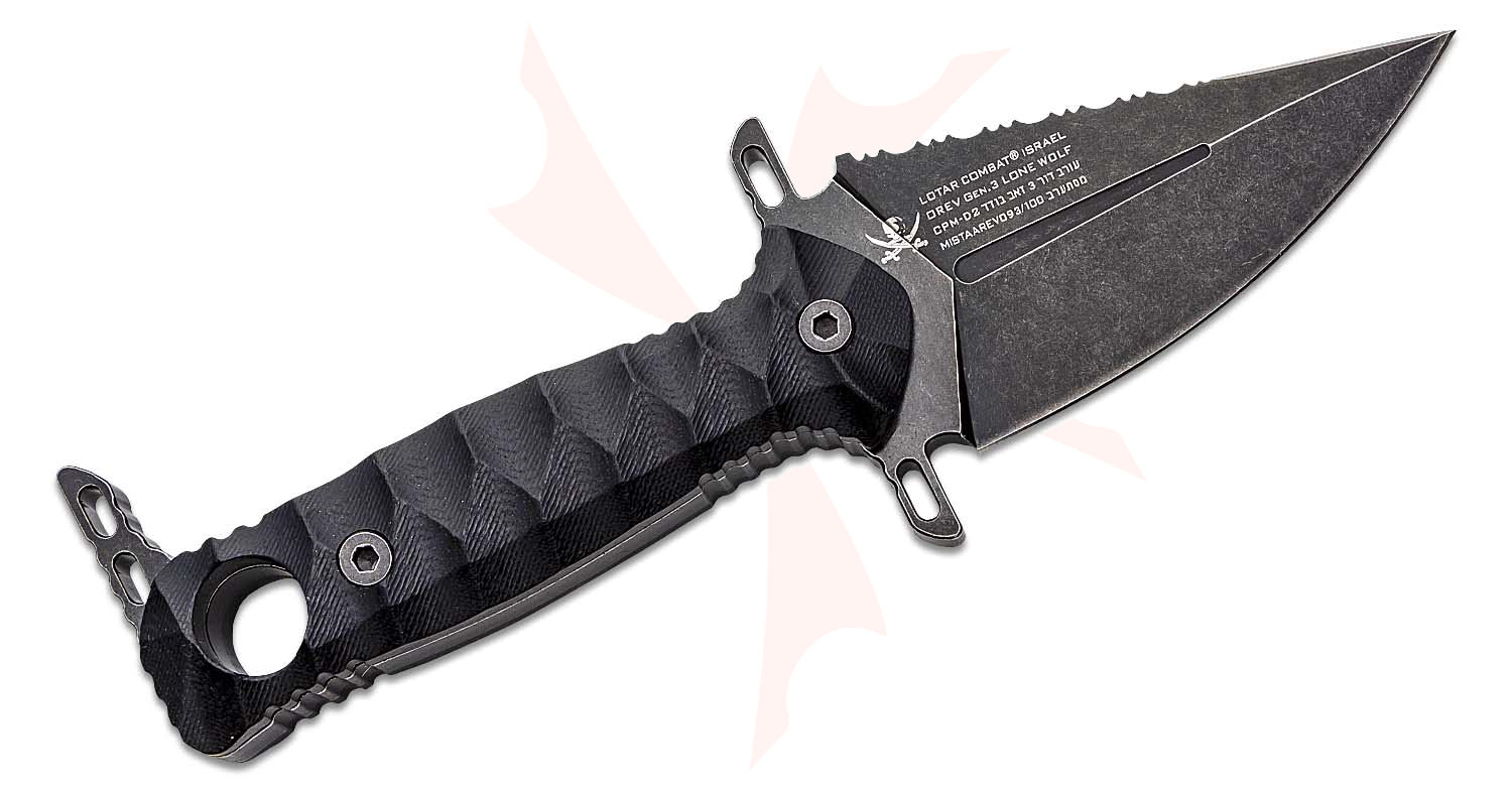 LOTAR Combat OREV Gen.3 LONE WOLF Custom Edition Concealed Carry Fixed ...
