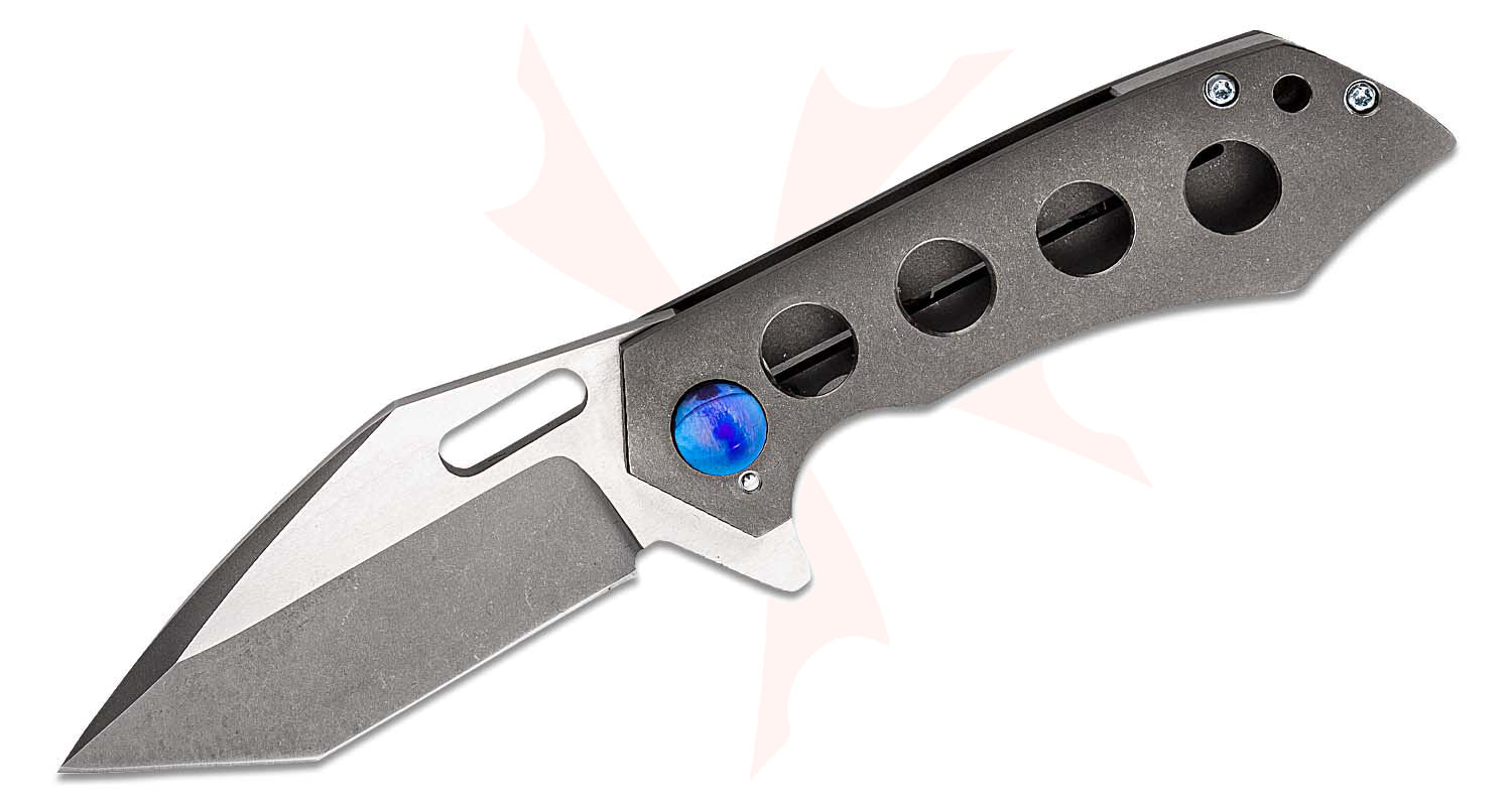 Melvin Lozada Custom Ghost 3.5 Folding Knife 3.375" CPM-154 Two-Tone ...