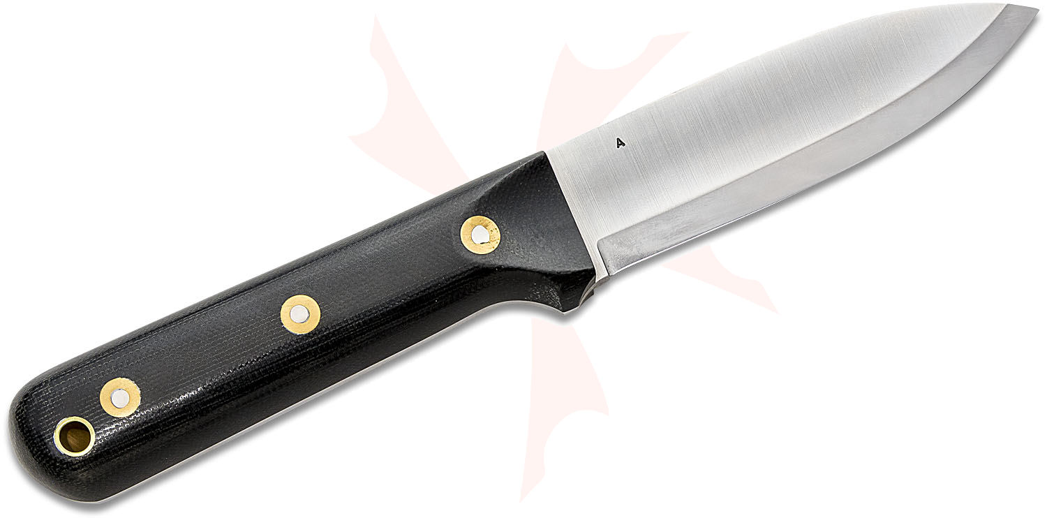 L.T. Wright Genesis Kephart Style 4.25" A2 Scandi Grind Fixed Blade ...