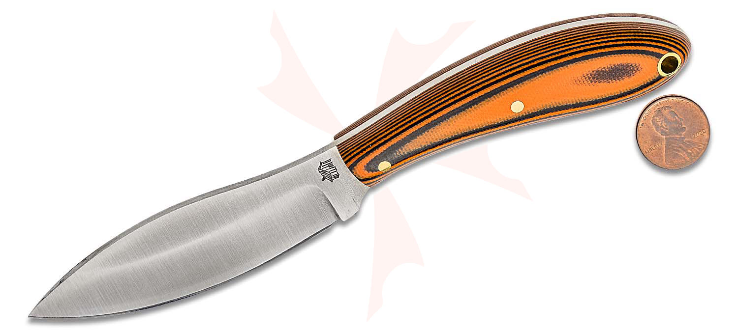 L.T. Wright Small Northern Hunter 3.5" AEB-L Saber Grind Fixed Blade ...