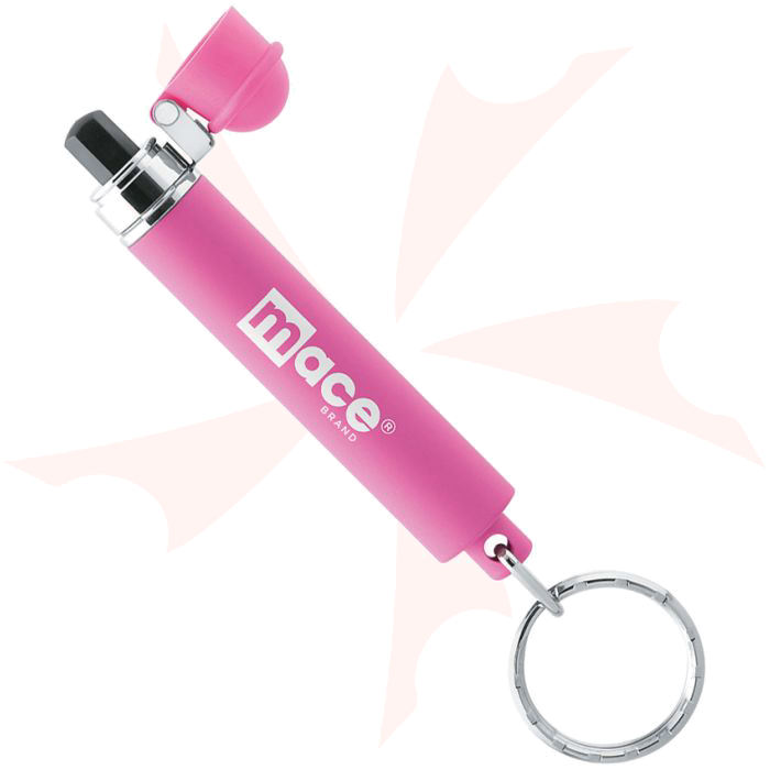 Mace Mini KeyGuard, OC Pepper Spray, Pink, Keyring - KnifeCenter - MSI80811