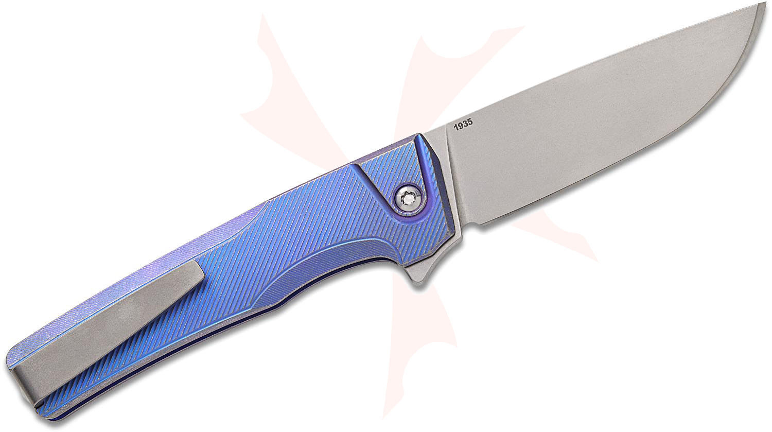 MachineWise Custom Sonora #1935 Integral Button Lock Flipper Knife 3.35 ...
