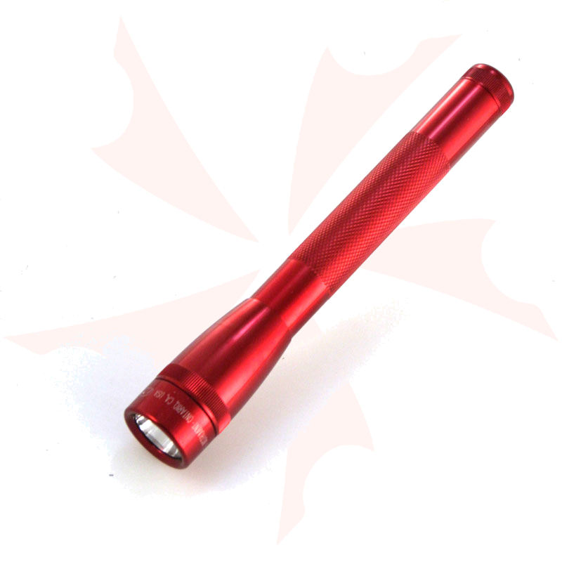 Maglite Minimag AA LED Flashlight - Red Body, Presentation Box ...
