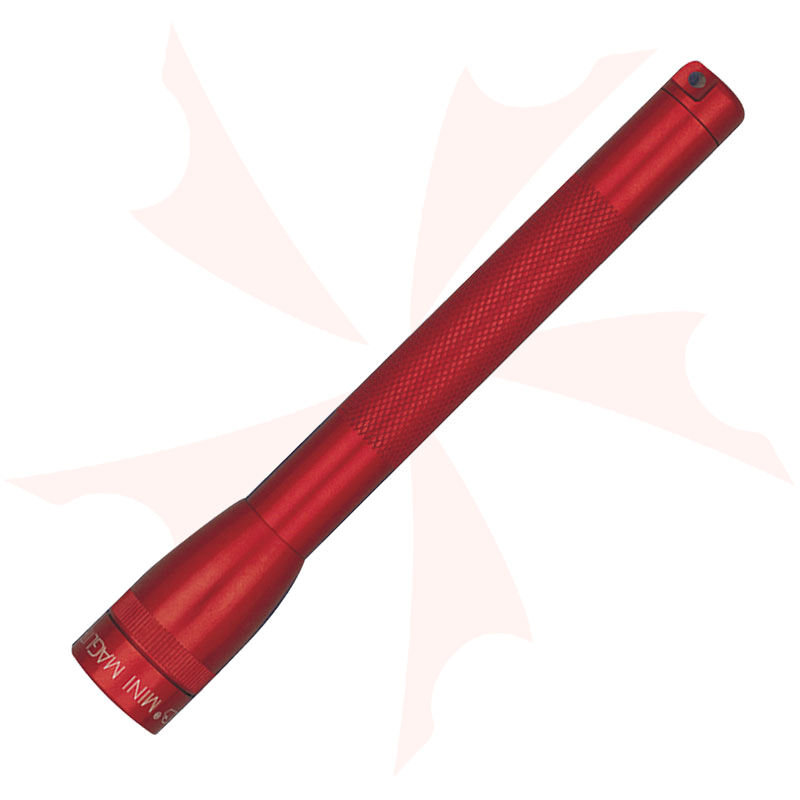 Maglite XL100 3 Cell AAA LED Flashlight - Red Body - KnifeCenter ...