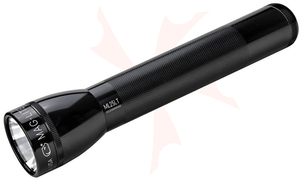 Maglite 3 C Cell LED Flashlight - Black Aluminum Body - KnifeCenter ...