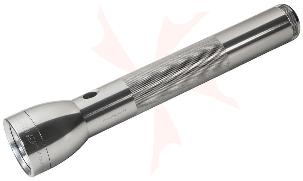 Maglite ML300L 3 D Cell 3rd Gen LED Flashlight - Silver Aluminum Body ...