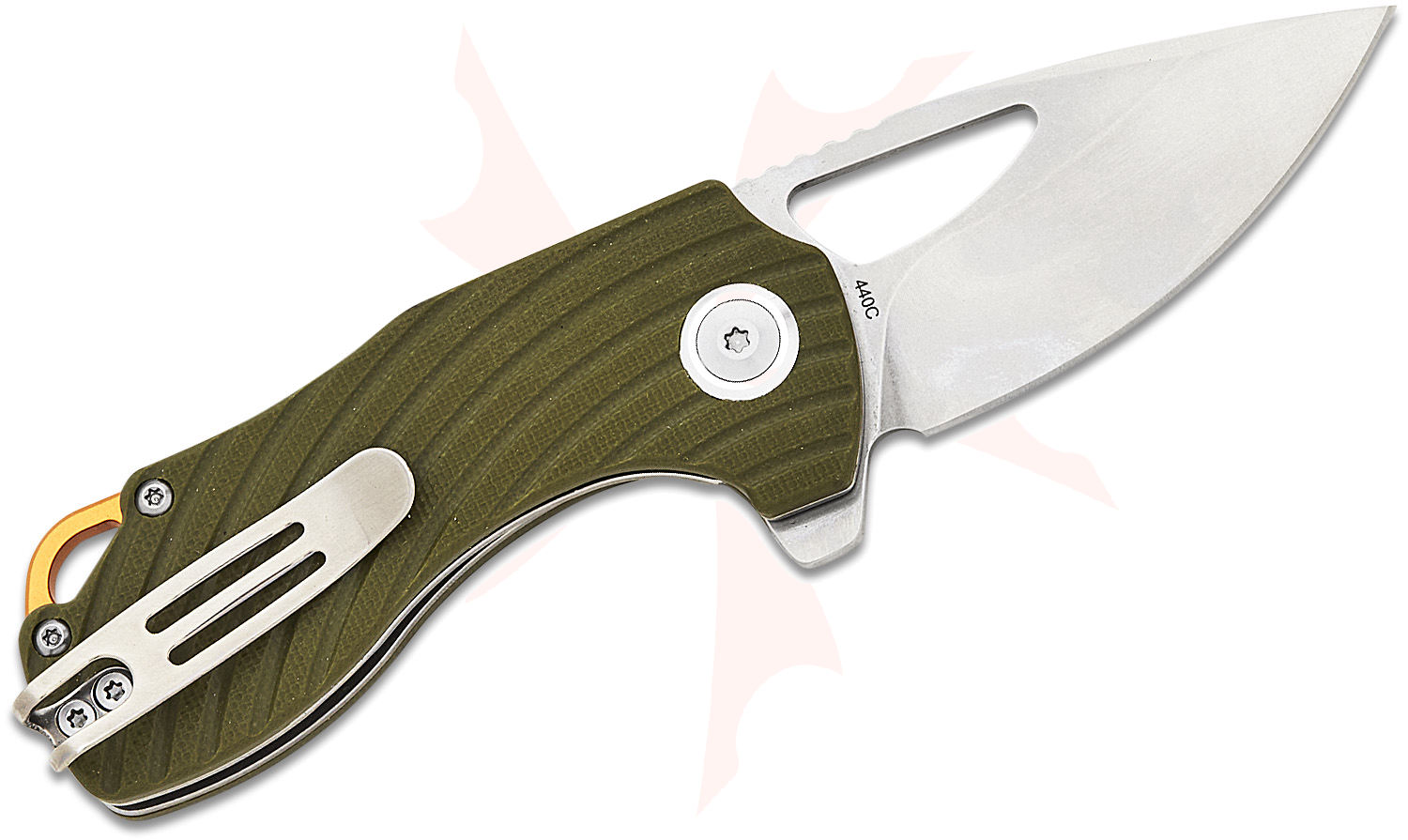 Boker Magnum Tadpole Flipper Knife 2.36" 440A Stonewashed Drop Point ...