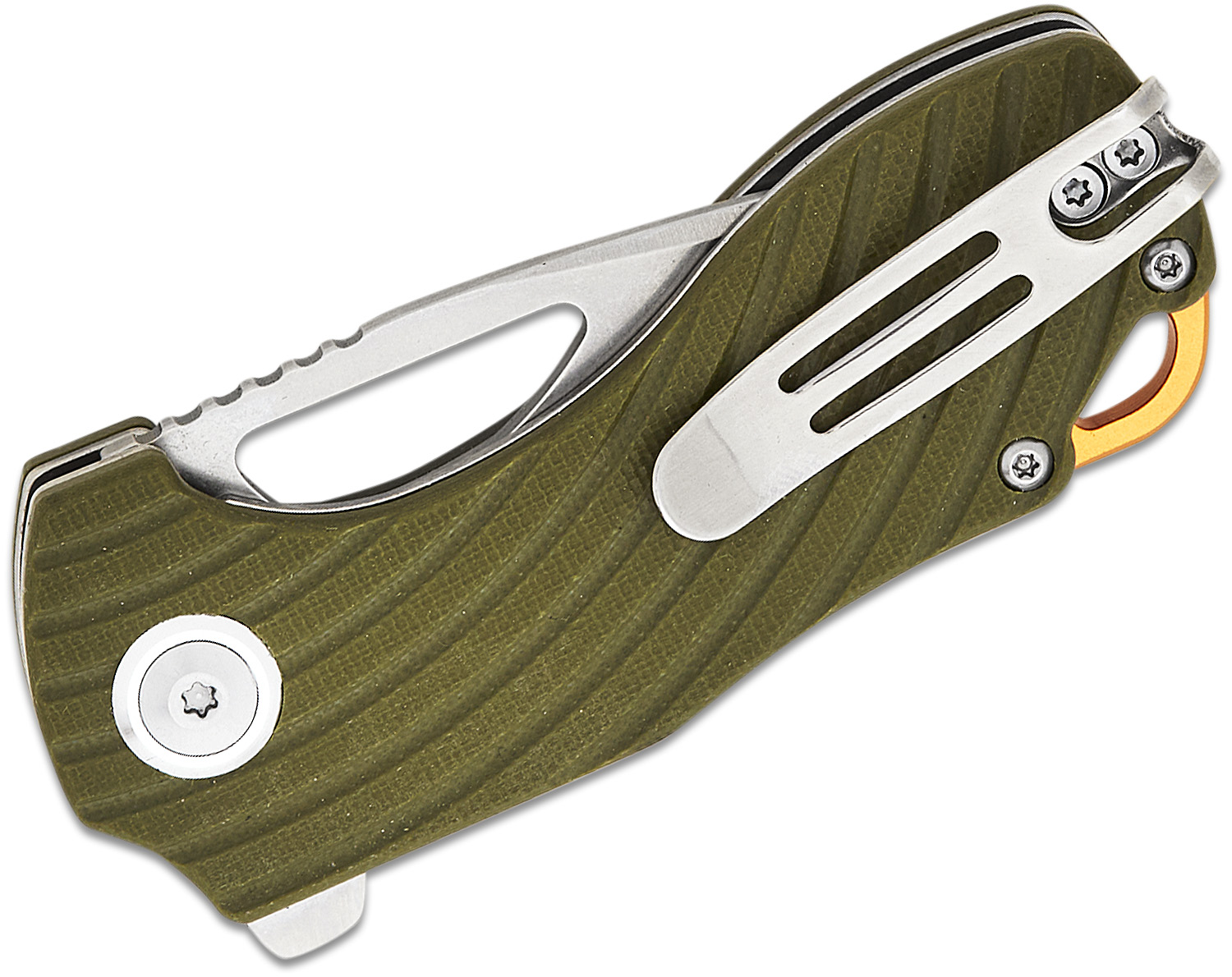 Boker Magnum Tadpole Flipper Knife 2.36" 440A Stonewashed Drop Point ...