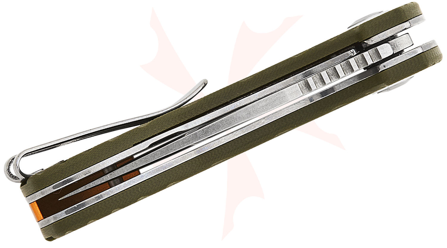 Boker Magnum Tadpole Flipper Knife 2.36" 440A Stonewashed Drop Point ...