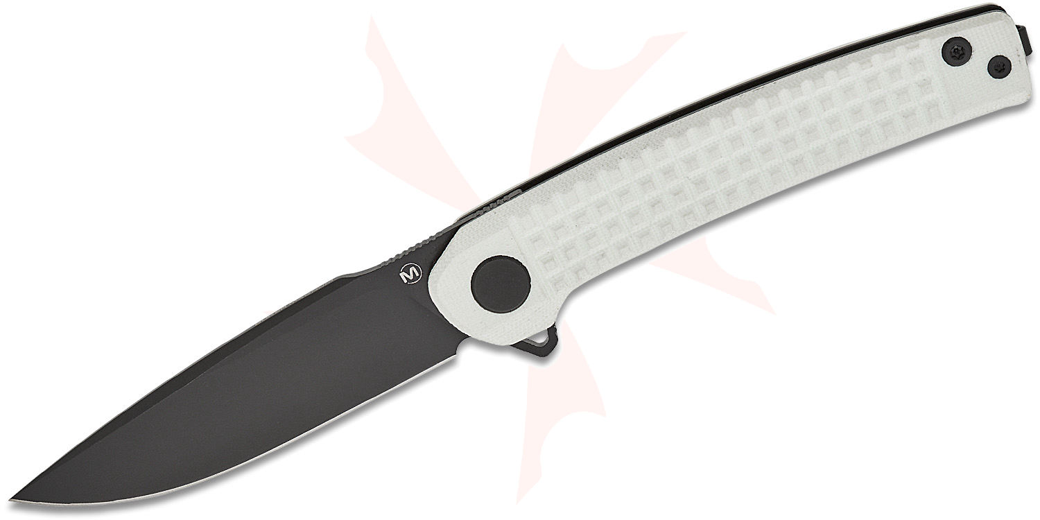 Boker Magnum Empery Flipper Knife 3.19" 440 Black Drop Point Blade ...