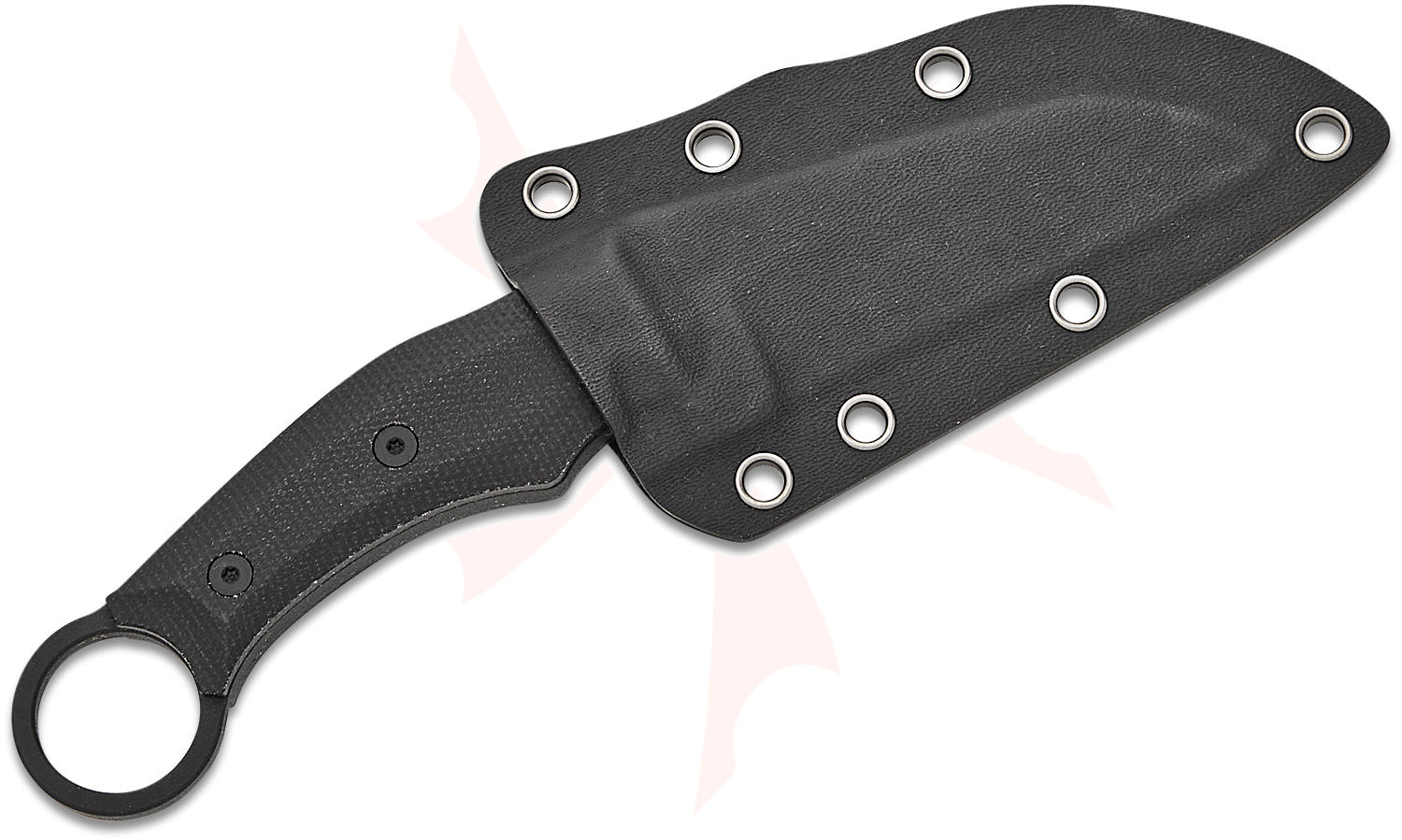 Boker Magnum Straight Karambit Fixed 3.82" Black Powder Coated ...