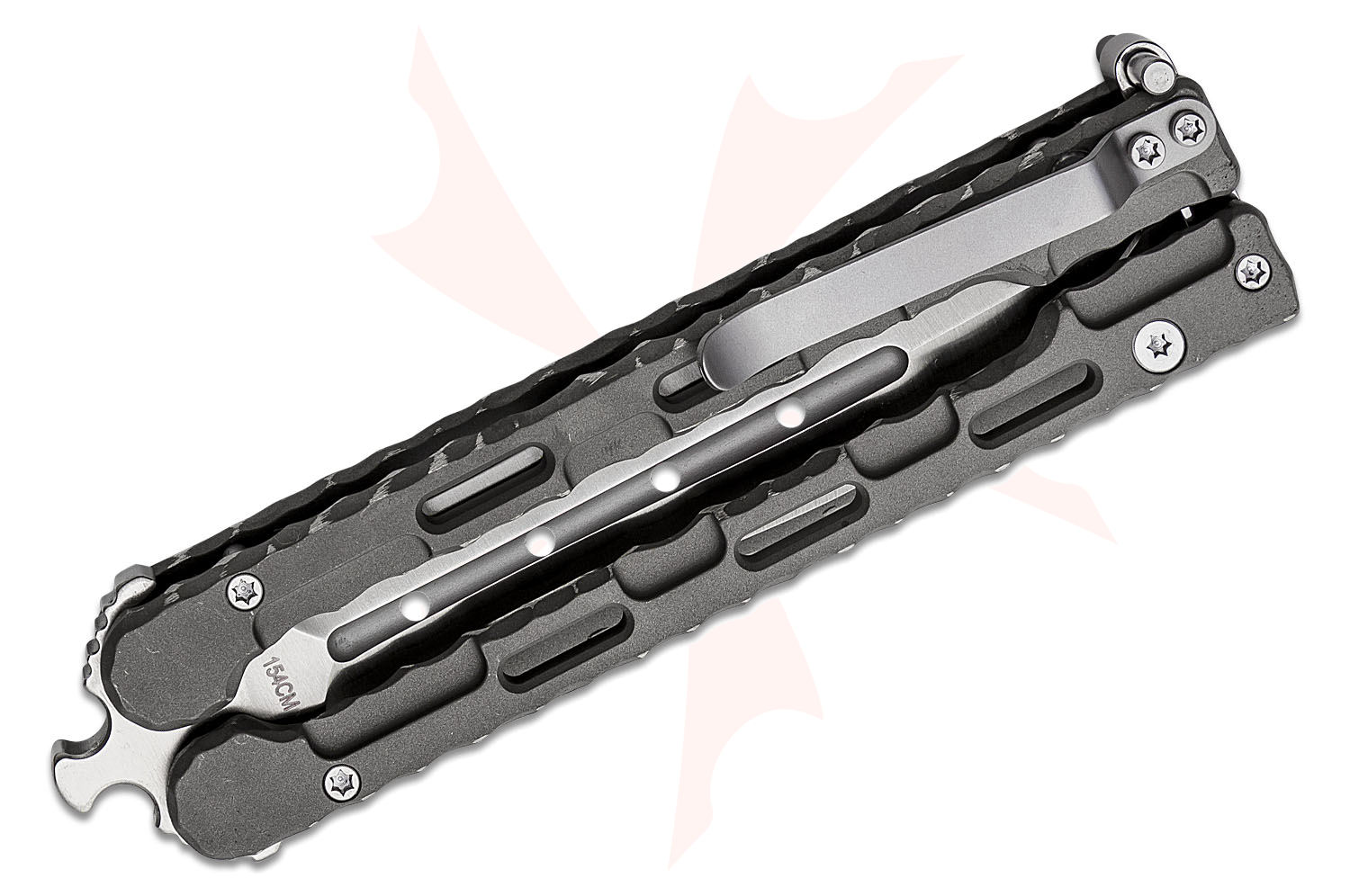 Mantis Mothra BladeXchange Balisong Butterfly Knife 4.45" 154CM Satin ...