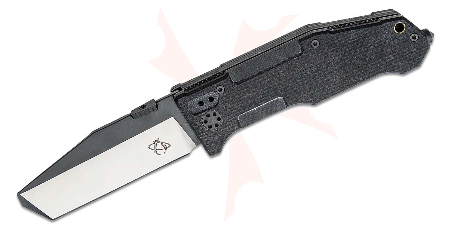 Mantis MT7.2 A Folding Pry Knife 3.25" Two-Tone S30V Plain Blade, Besh ...