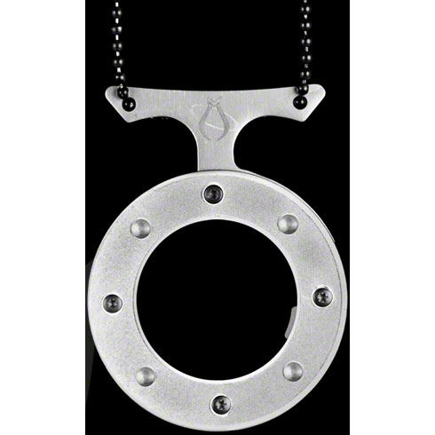 Mantis MU-6s Cyclops Utility Neck Knife 2.5" Hawkbill Blade, Silver ...