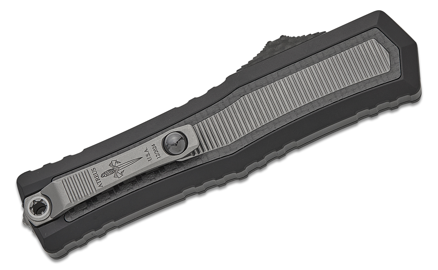 Marfione Custom Knives Atreus ZBP AUTO OTF Knife 4" M390MK Mirror ...