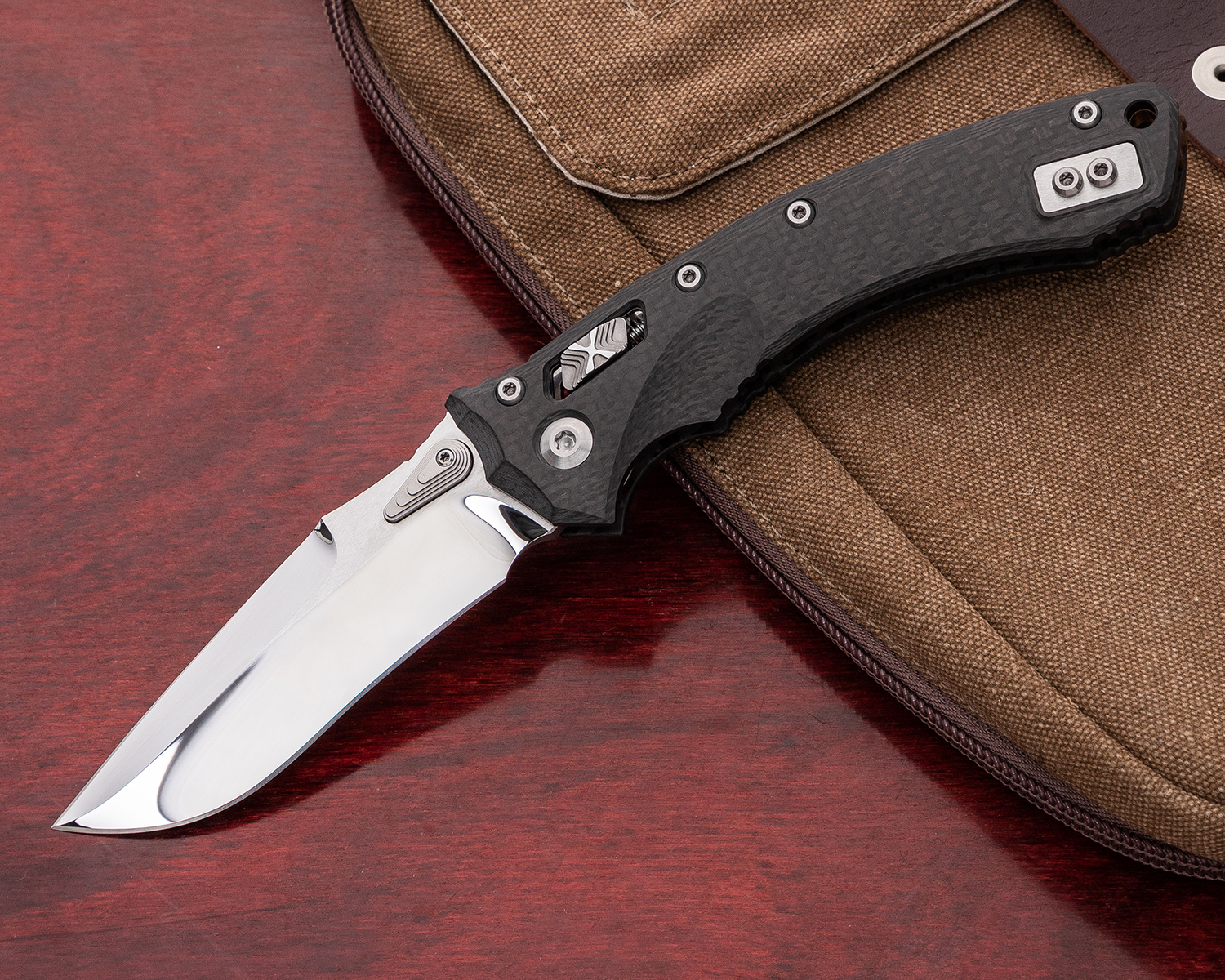 Marfione Custom Knives Amphibian Prototype RAM-LOK Manual Folding Knife ...