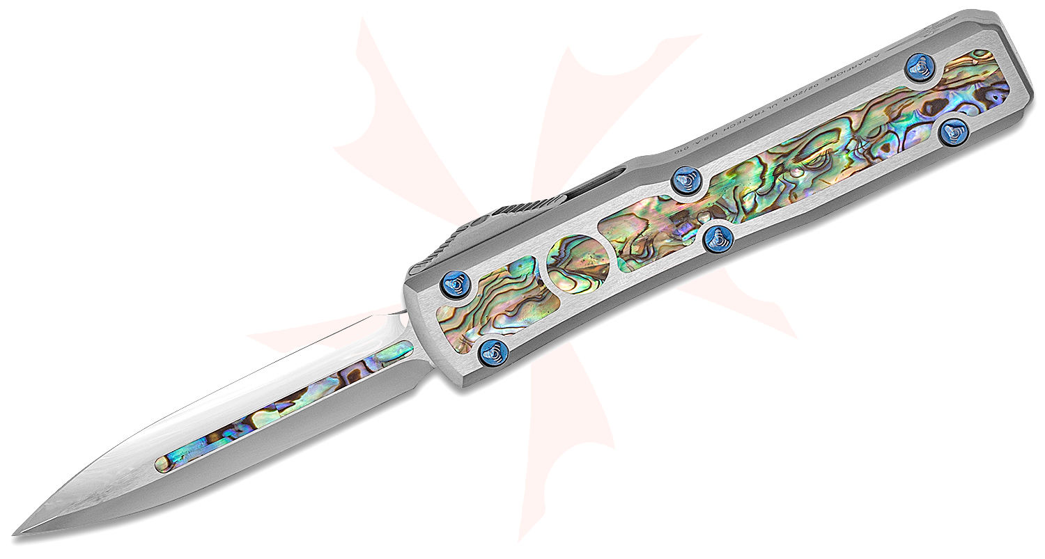 Marfione Custom Knives Ultratech OTF AUTO 3.46" Double Edge M390 Mirror ...