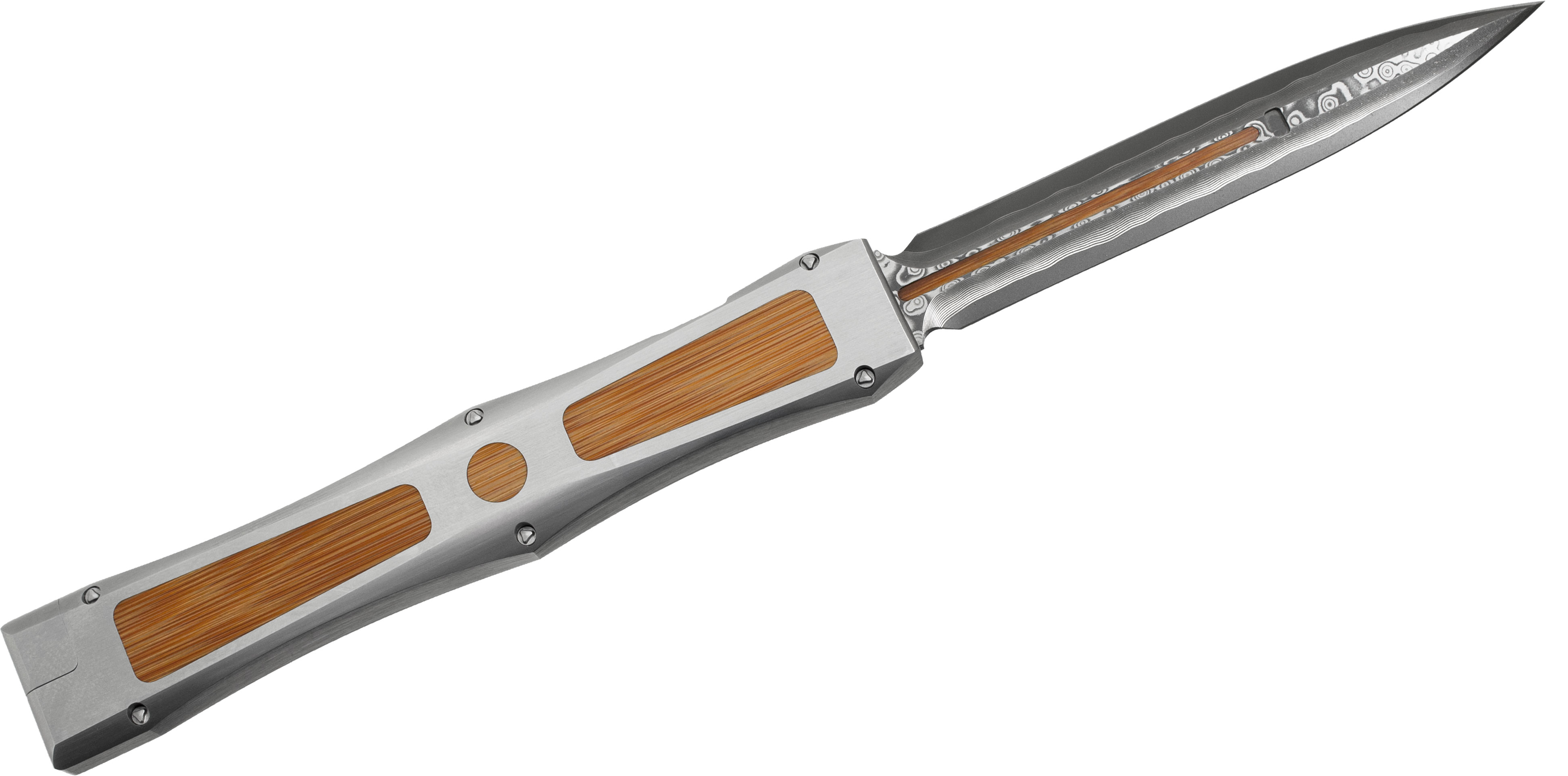 Marfione Custom Knives Dragonslayer IV OTF AUTO 4.325" Double Edge ...