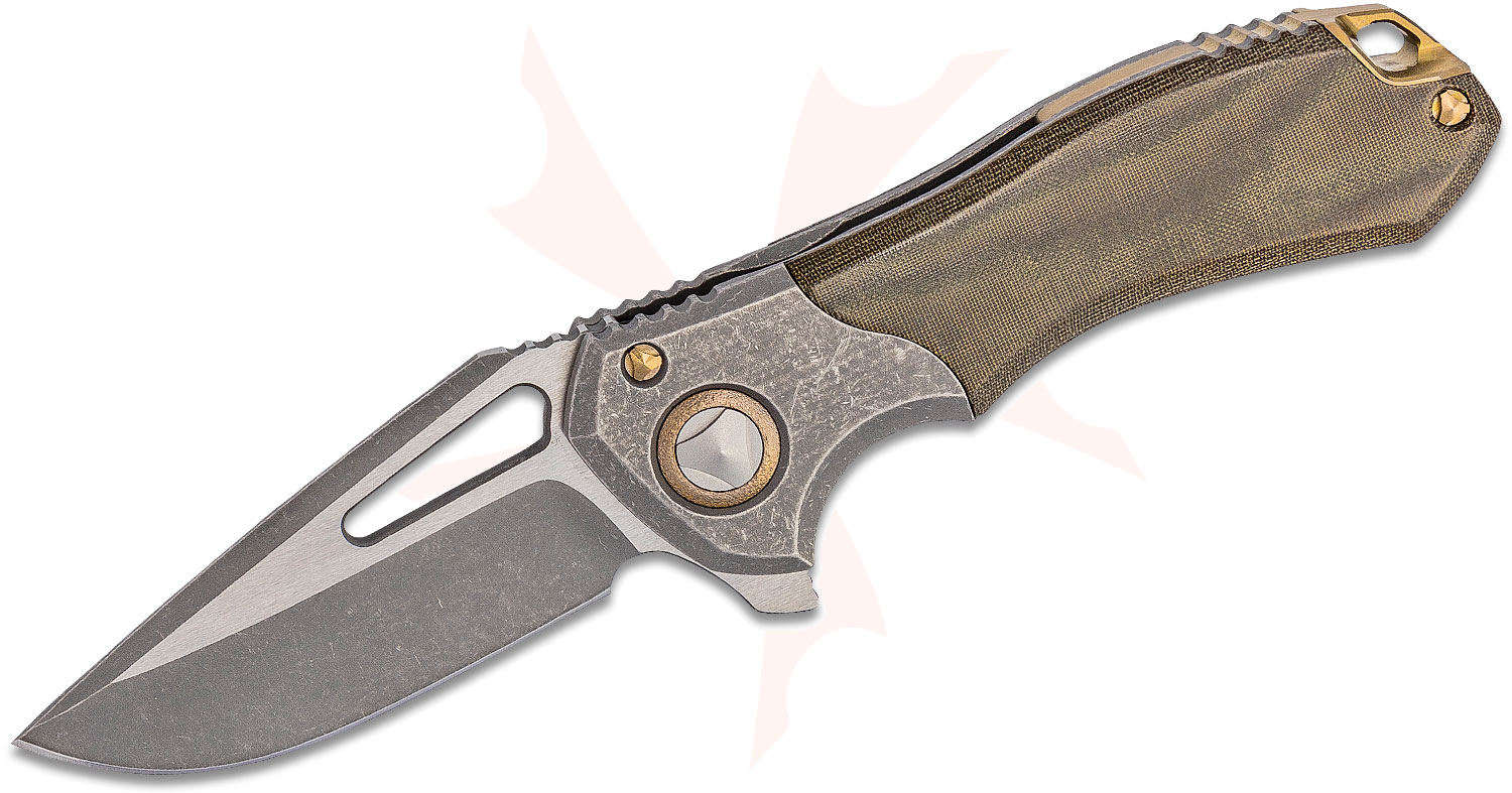 Marfione Custom Knives Protocol Flipper Knife 2.75" CTS-204P ...