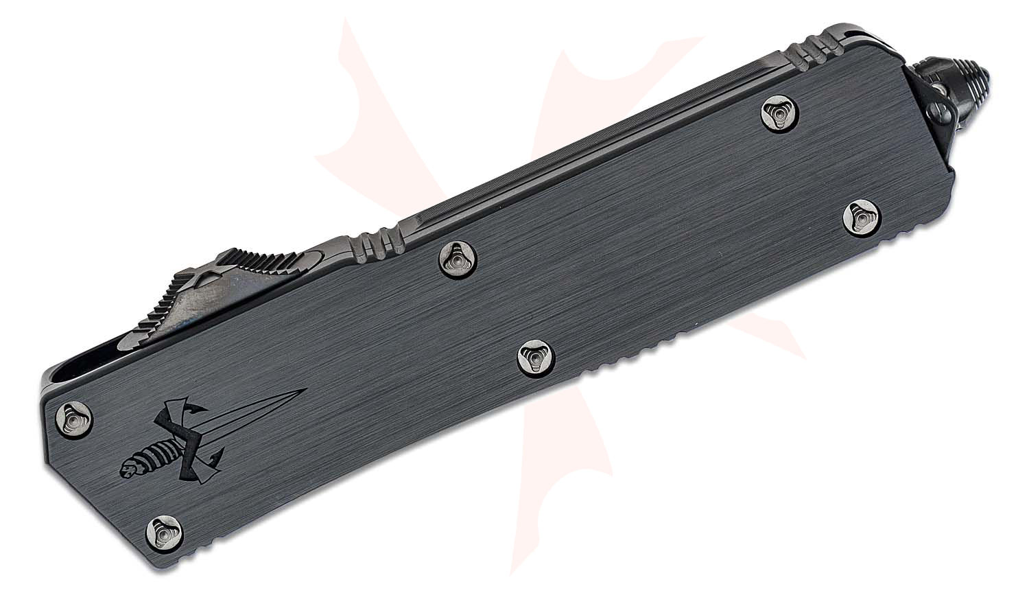 Marfione Custom Knives Scarab II OTF AUTO 3.875" M390 Black DLC Two ...