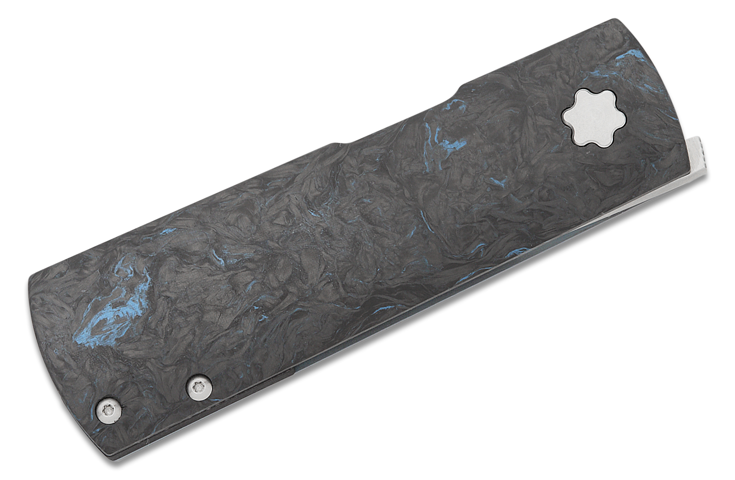 Maserin 372/B Daga Flipper Knife 3.14" Elmax Satin Single-Edge Dagger ...