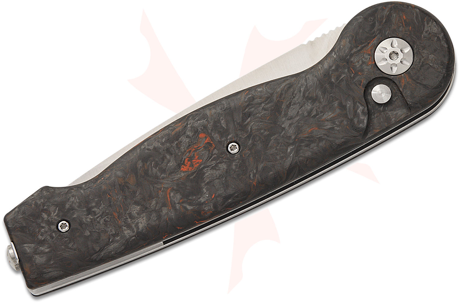 Maserin 490/FCA Summit Button Lock Folding Knife 3.35" CPM-MagnaCut ...