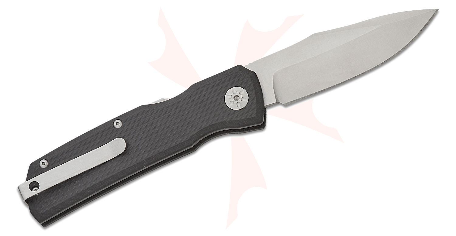 Maserin 502/G10N Power Folding Knife 3.15" N690 Satin Drop Point Blade ...