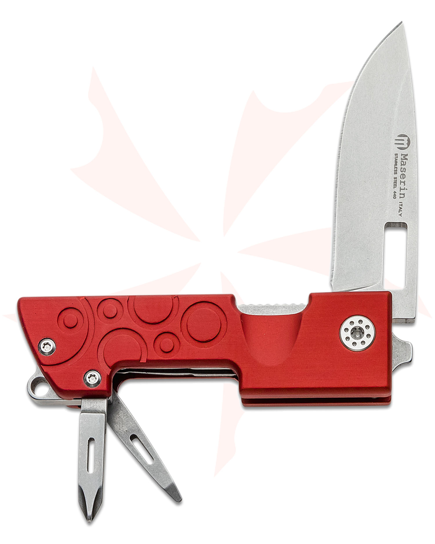 Maserin 214/R D-Dut Multi-Tool Folding Knife 2.6" Stonewashed Blade ...