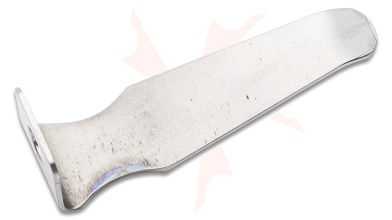 Maverick Customs Stonewashed Titanium Large Microtech OTF Pocket Clip ...