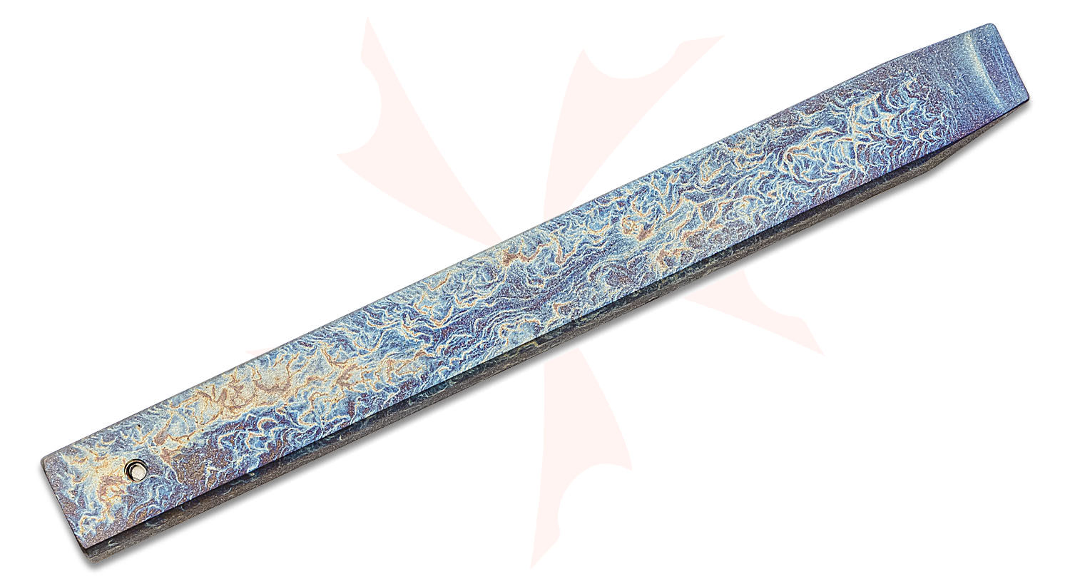 Maverick Customs Large Slim 5.25" Pry Bar, Entropic Finish Titanium ...
