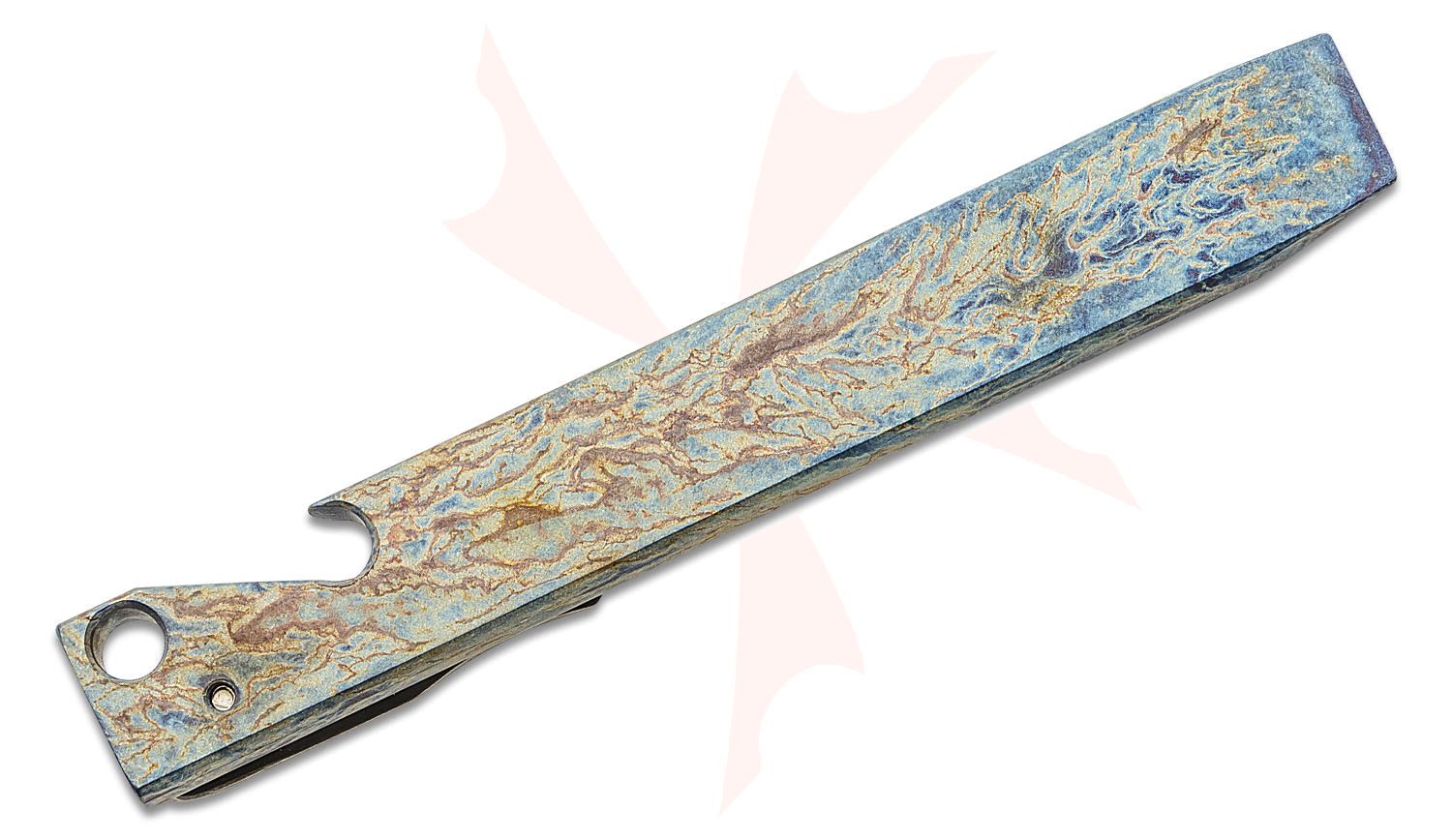 Maverick Customs Medium Pry Bar with Bottle Opener, Entropic Finish ...