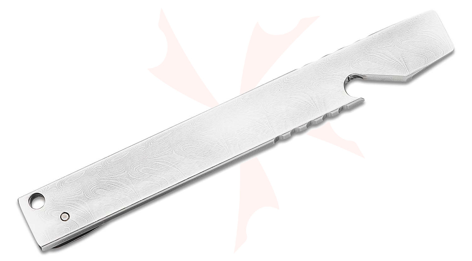 Maverick Customs Medium 5" Pry Bar with Bottle Opener, Polished Balbach ...