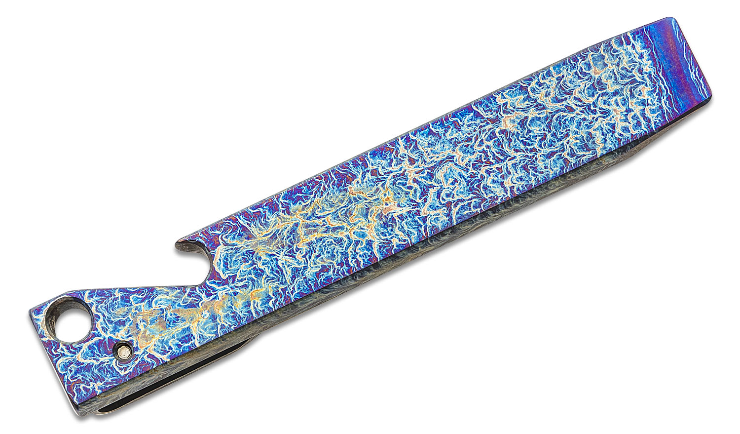 Maverick Customs Small Pry Bar with Bottle Opener, Polished Entropic ...