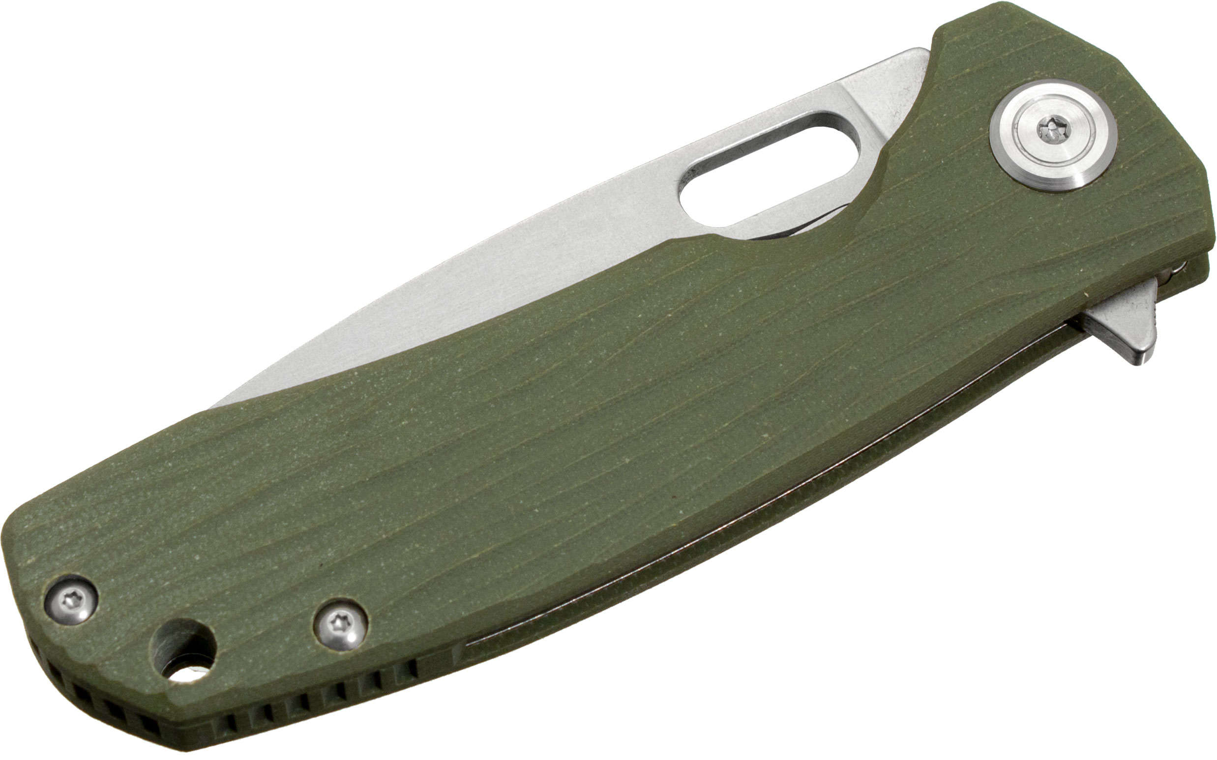 Maxace Knives Balance Flipper 3.54" VG-10 Stonewashed Plain Blade, OD ...