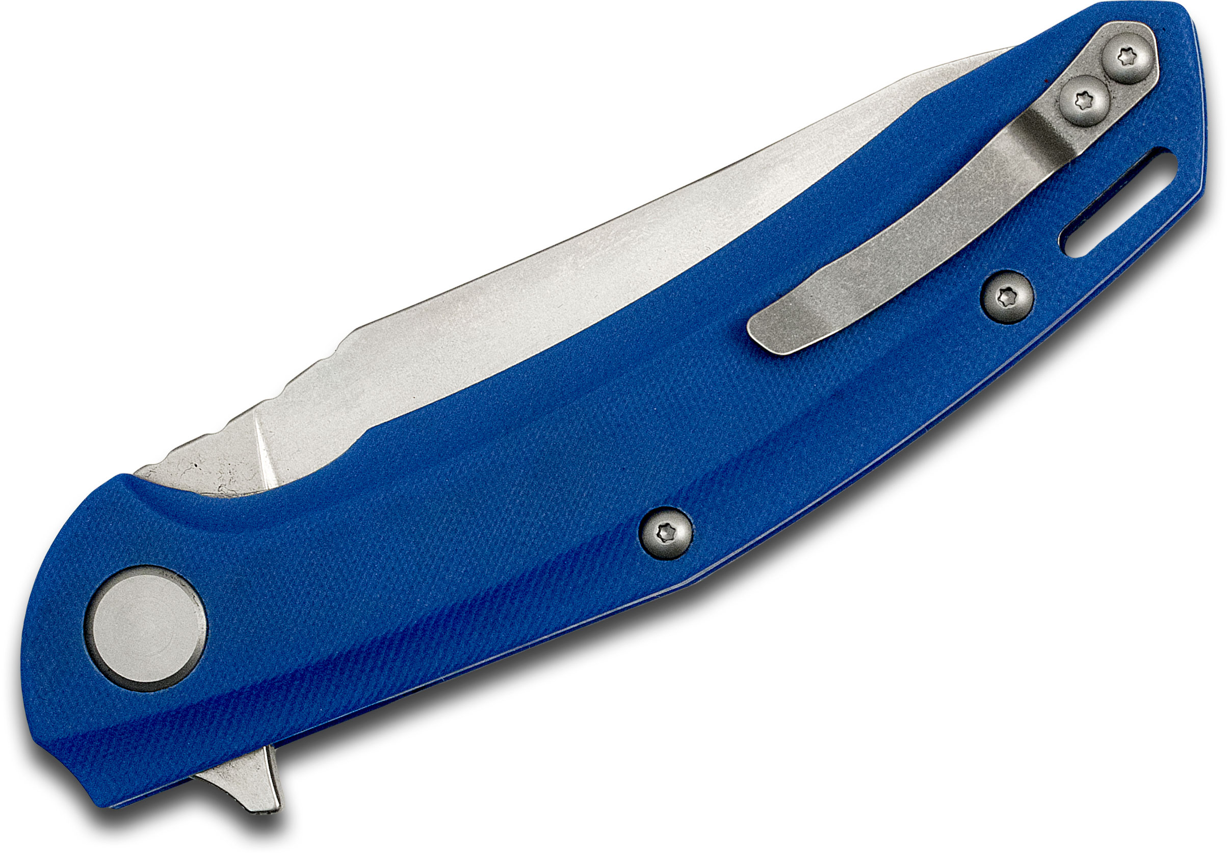 Maxace Knives Wind Flipper 3.8" S35VN Stonewashed Drop Point Blade ...