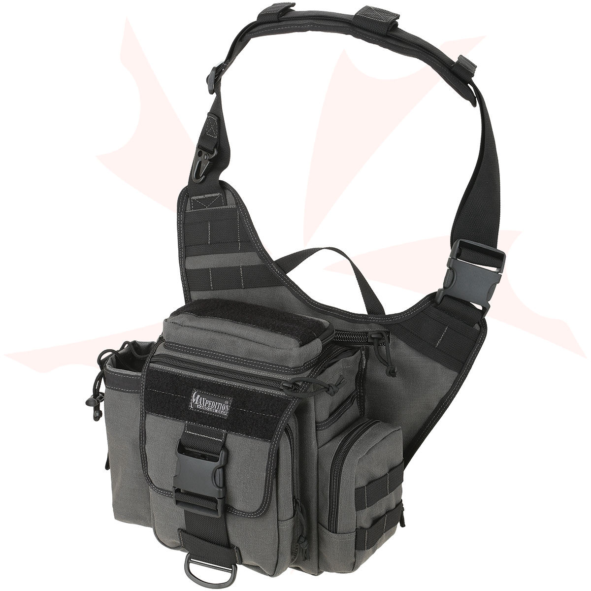 Maxpedition 0412W Jumbo Versipack, Wolf Gray - KnifeCenter