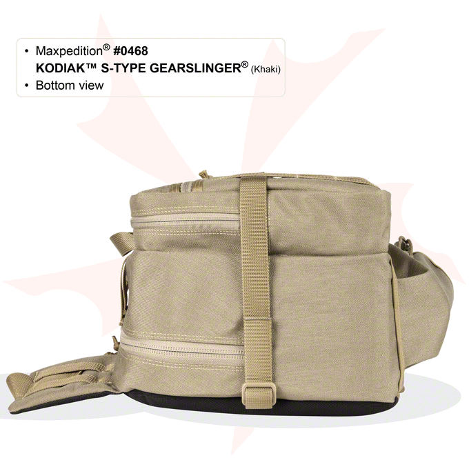 Maxpedition 0468B Kodiak S-Type Gearslinger, Black - KnifeCenter ...