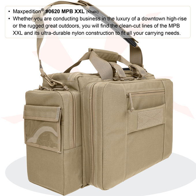 Maxpedition 0620K MPB XXL Multi Purpose Bag , Khaki - KnifeCenter ...