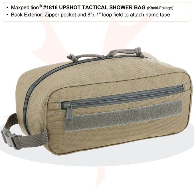 Maxpedition 1816F Upshot Tactical Shower Bag, Foliage Green ...