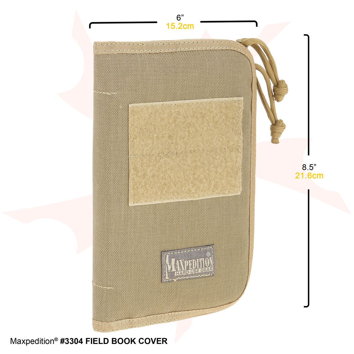 Maxpedition 3304G Field Book Cover, OD Green - KnifeCenter - Discontinued