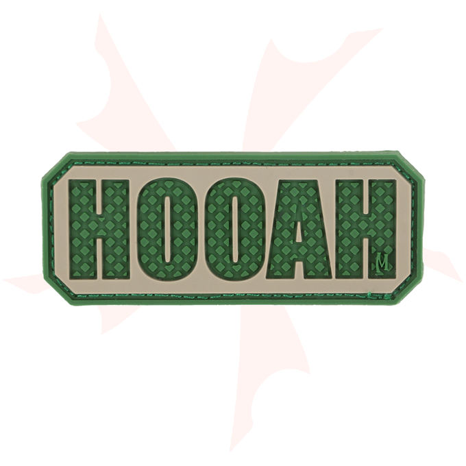 Maxpedition HOOAA PVC Hooah Patch, Arid - KnifeCenter