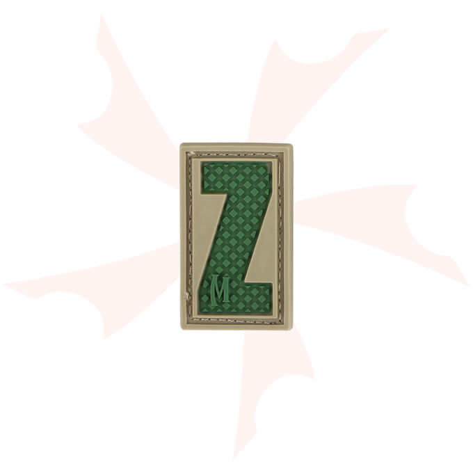Maxpedition LETZA PVC Letter Z Patch, Arid - KnifeCenter