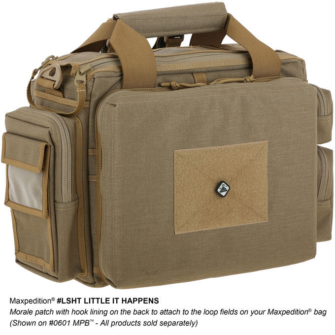 Maxpedition LSHTZ PVC Little It Happens Patch, Glow - KnifeCenter ...