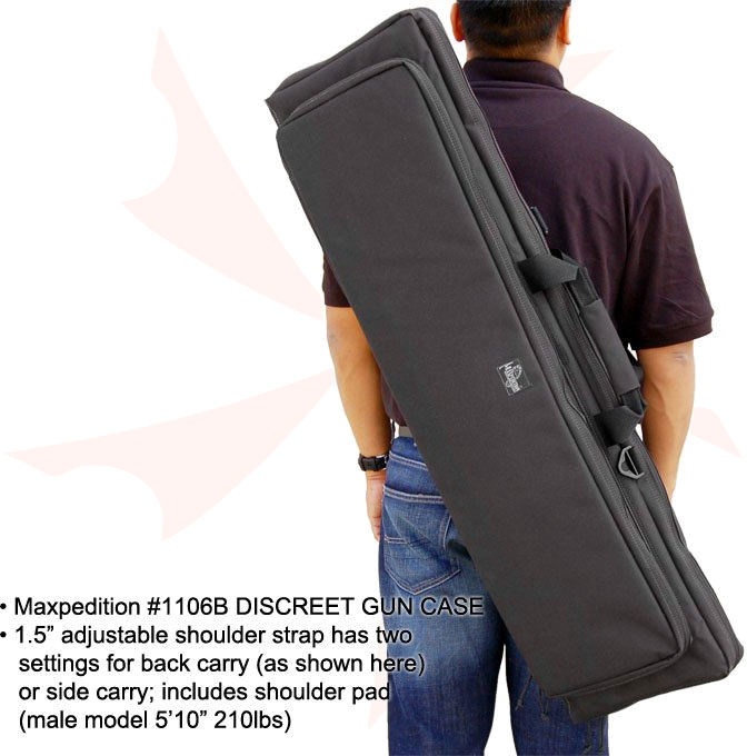Maxpedition 1106K Discreet Gun Case 42" Long, Khaki - KnifeCenter ...
