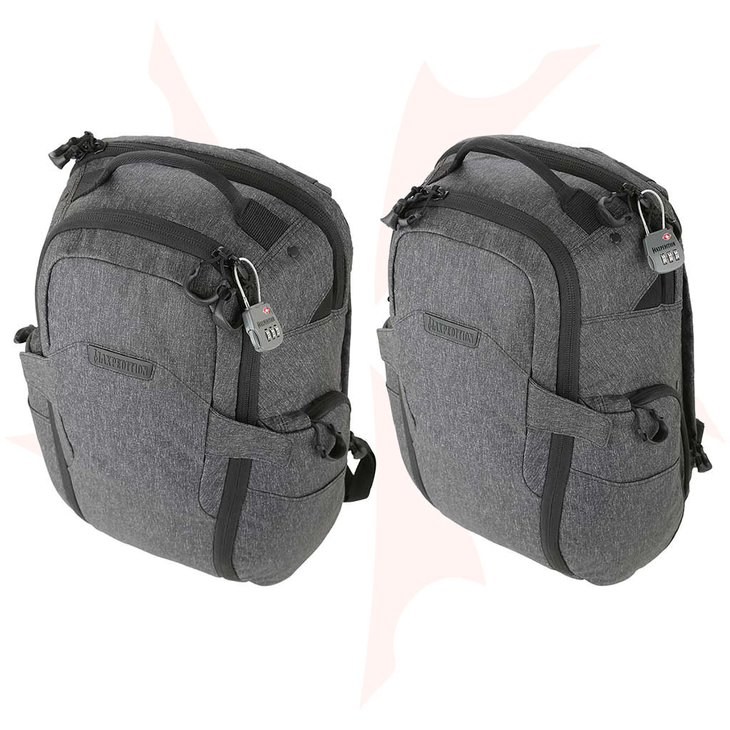 Maxpedition NTTPK27AS Entity 27 CCW-Enabled Laptop Backpack 27L, Ash ...
