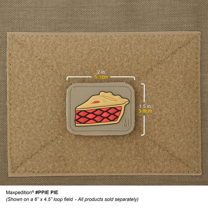 Maxpedition PPIES PVC Pie Patch, SWAT - KnifeCenter