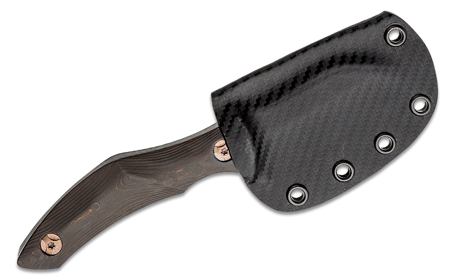 Jake McCoy Custom Exodus #2 Fixed Blade Knife 2.875" S35VN Acid Washed ...