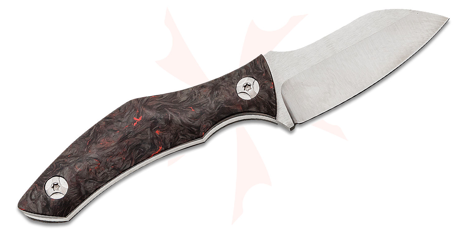 Jake McCoy Custom Exodus #6 Fixed Blade Knife 2.875" S35VN Satin ...