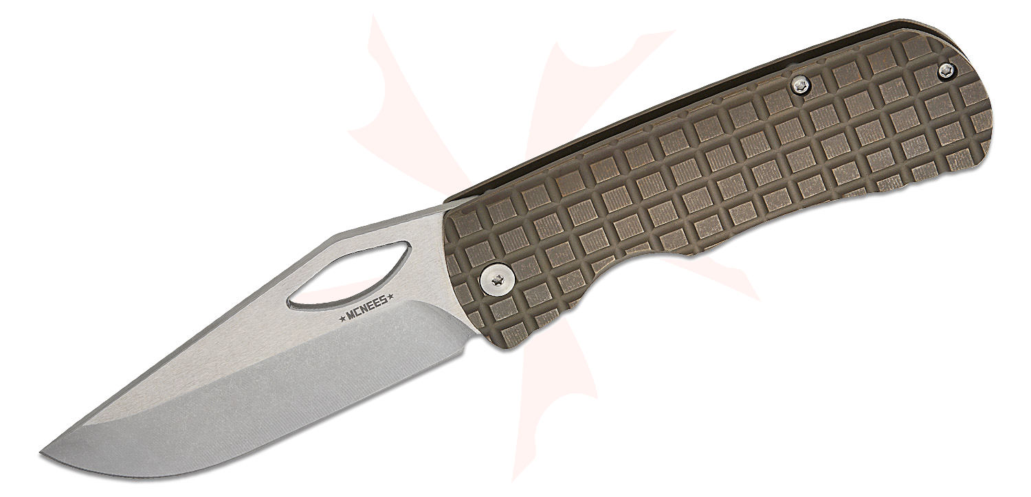 Jonathan McNees Dixon Folding Knife 3.75" CPM-MagnaCut Atomic Two-Tone ...